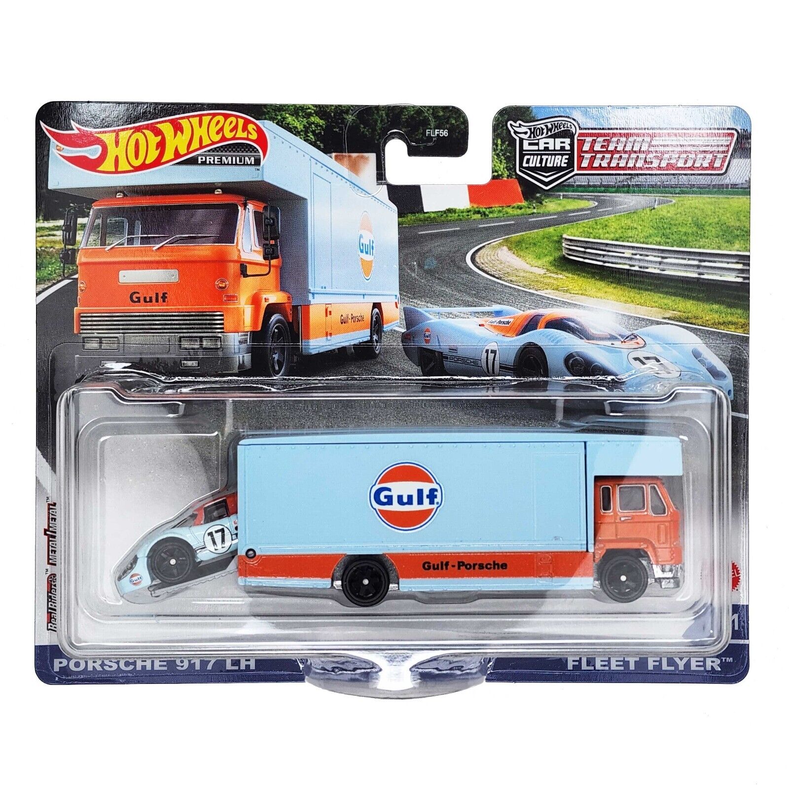 Porsche 917 LH & Fleet Flyer Gulf - Series Car Culture Team Transport ...